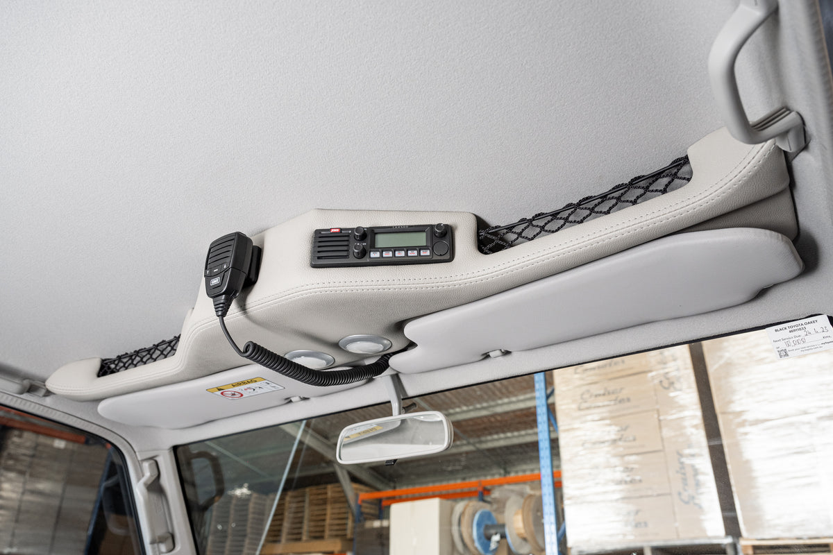 Bulge Shape Roof Console - With DIN Sized UHF Provision – Cruiser Consoles